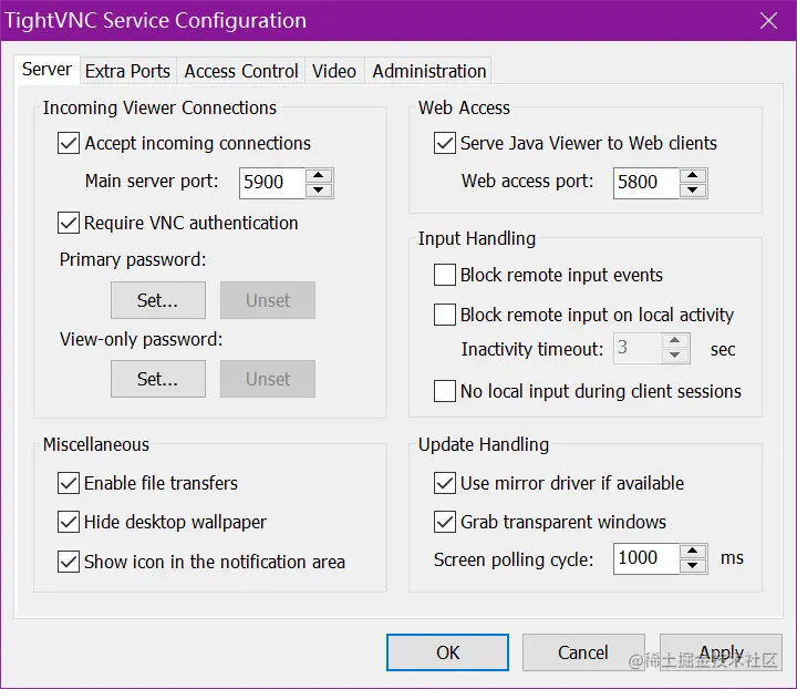 安卓手机使用vnc服务远程控制电脑教程介绍： 摘自百度百科： VNC [1] (Virtual Network Cons - 掘金