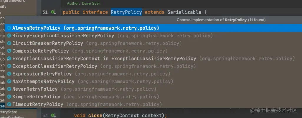 Spring retry(一)-使用指南spring retry 的接入和使用; spring retry是一个重试组件 - 掘金