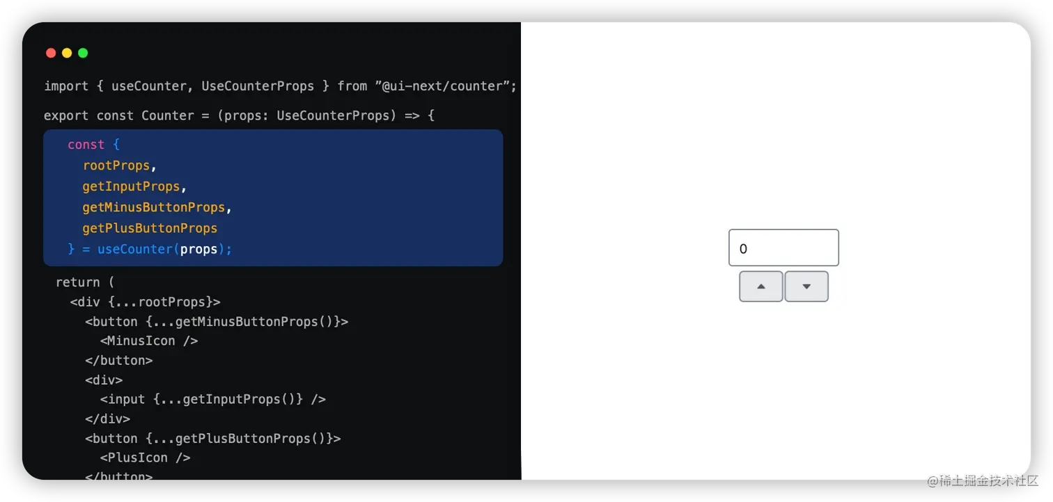 全新的 React 组件设计理念 Headless UI其实，最早接触 Headless UI 是在去年，碰巧看到了一个 - 掘金