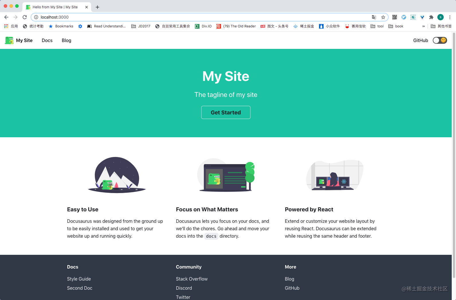 Docusaurus 简单教程