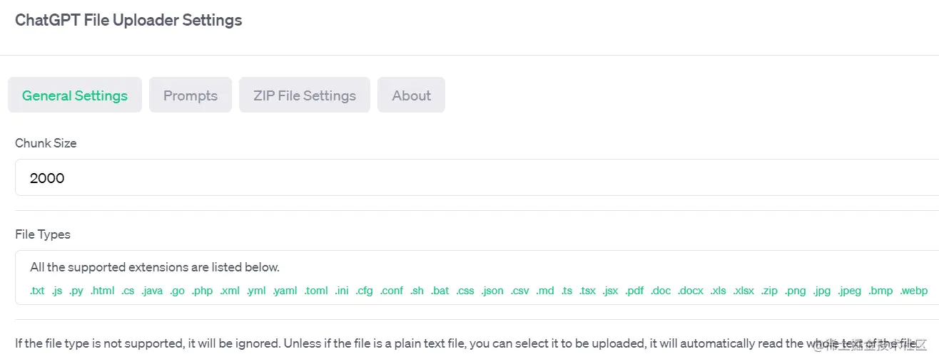 4种方法让你上传任何文件到ChatGPT: 总有一种适合你 - 掘金