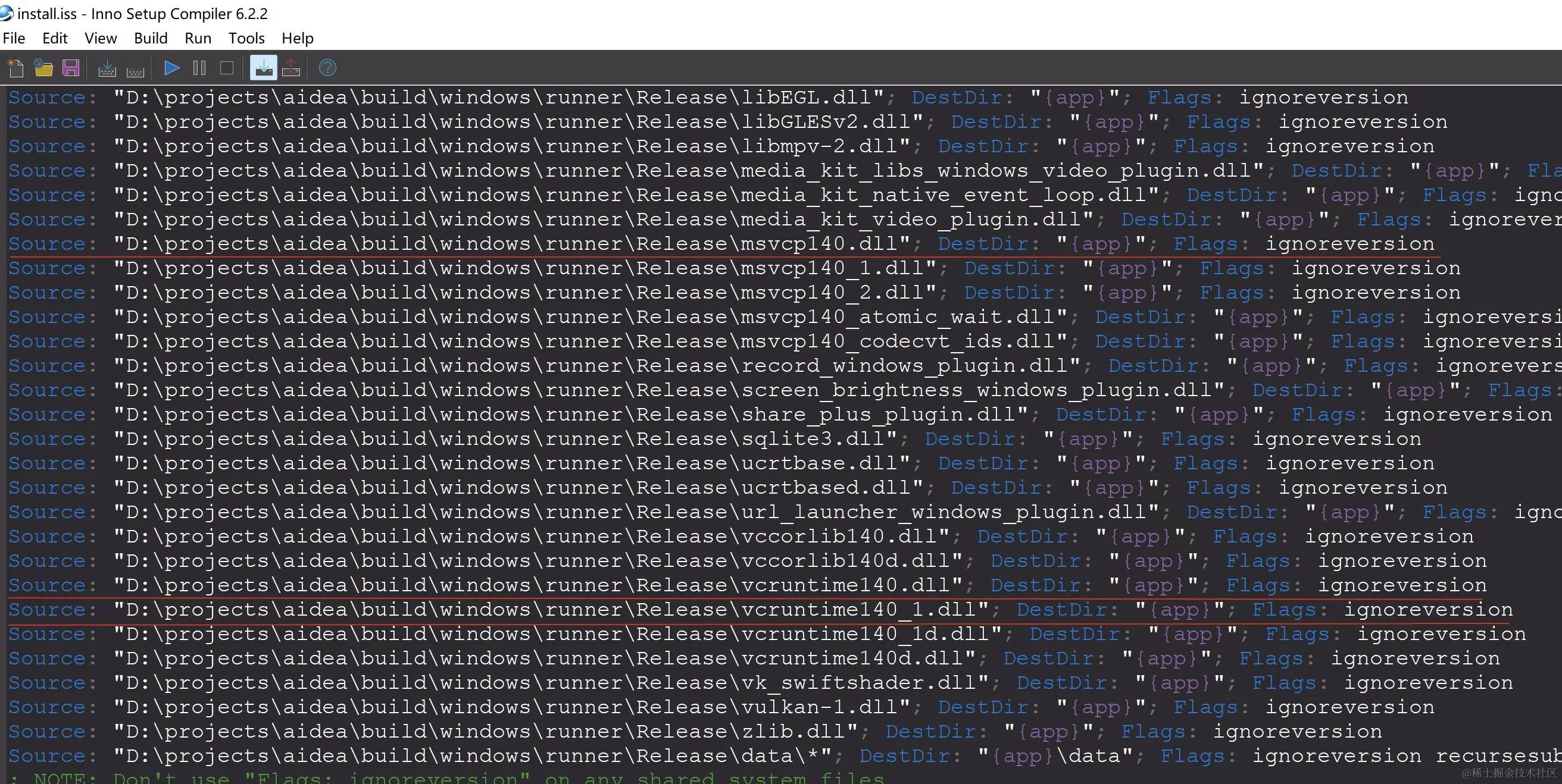 Flutter应用Windows安装包创建教程本文中，我们将会使用 Inno Setup 这个软件来为 Flutter - 掘金