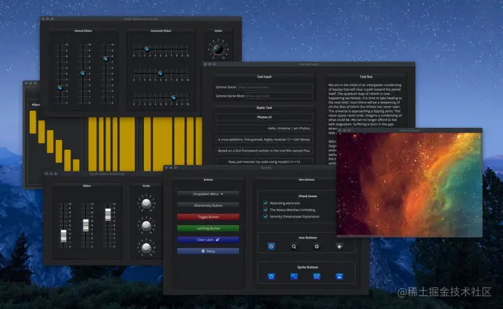 C++开发，这些GUI库一定不要错过！如果问Python这类集成度非常高的编程语言GUI开发用什么库，可以列举出很多不错 - 掘金