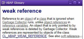 Analysis and comparison of several reference types in Java and ABAP ...