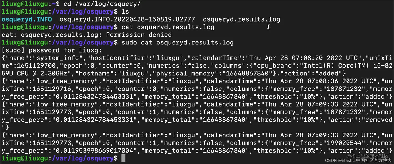 Security：osquery 介绍osquery 是适用于 Windows、OS X (macOS) 和 Linux - 掘金