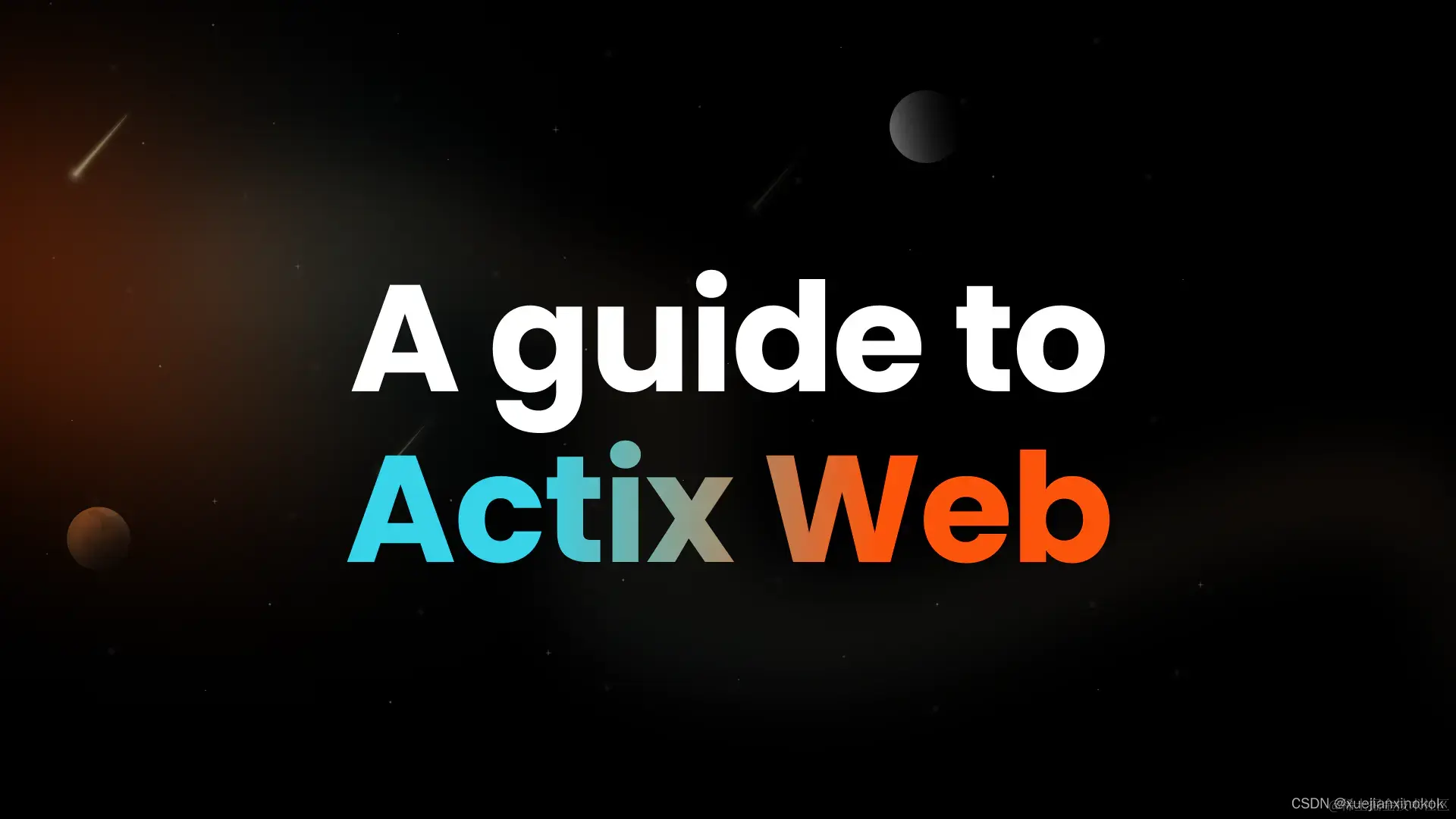 Rust web开发 ActixWeb 入门Rust Actix Web 入门 目前，Actix Web 仍然是 Rus - 掘金