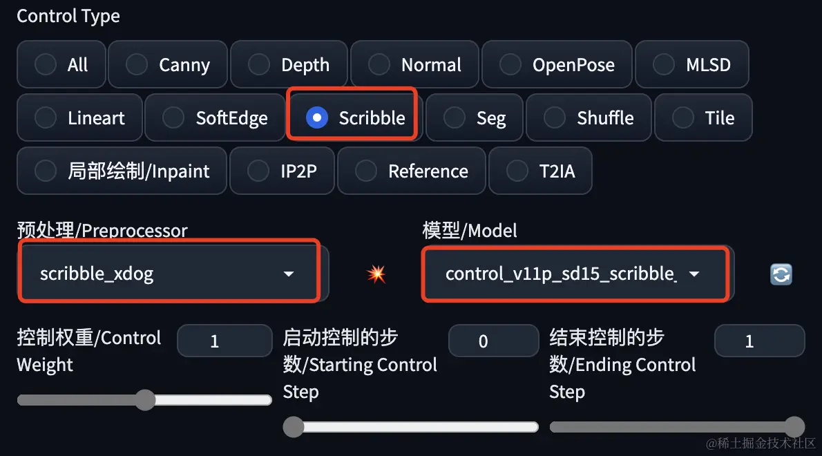 Stable Diffusion基础：ControlNet之线稿成图今天继续给大家分享Stable Diffusiion - 掘金