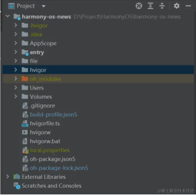 HarmonyOS 应用开发指南（二）本篇将介绍 HarmonyOS 应用工程结构以及鸿蒙工程级别和 module 级别 - 掘金