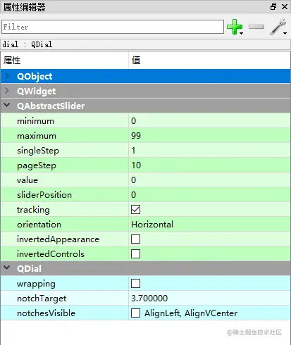 PyQt5基础 QSlider 显示滑块的值UI界面 文件结构 代码 效果 Dial刻度盘 Dial的属 - 掘金