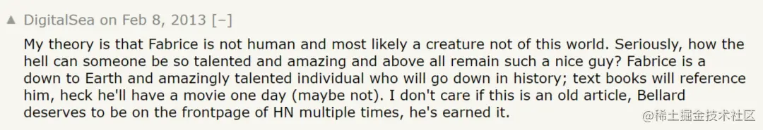 Fabrice Bellard：一个人抵得上一个百人团队如果有人告诉你，有一个程序员仅仅用了10个月时间就写了一个软基站 - 掘金