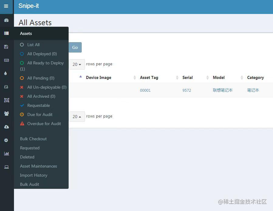 开源-snipe-it（docker部署） - 掘金