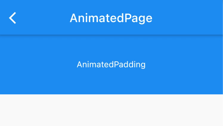 The use of various single property animation components in Flutter (A ...