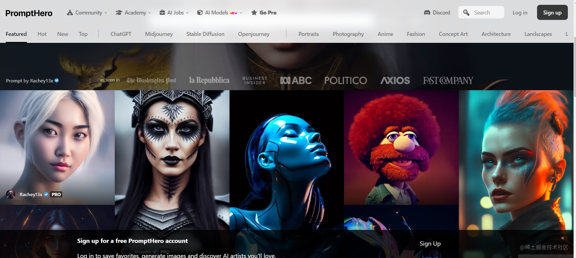AI绘画关键词Prompt：分享一些质量比较高的StableDiffusion(SD)关键词网站 - 掘金