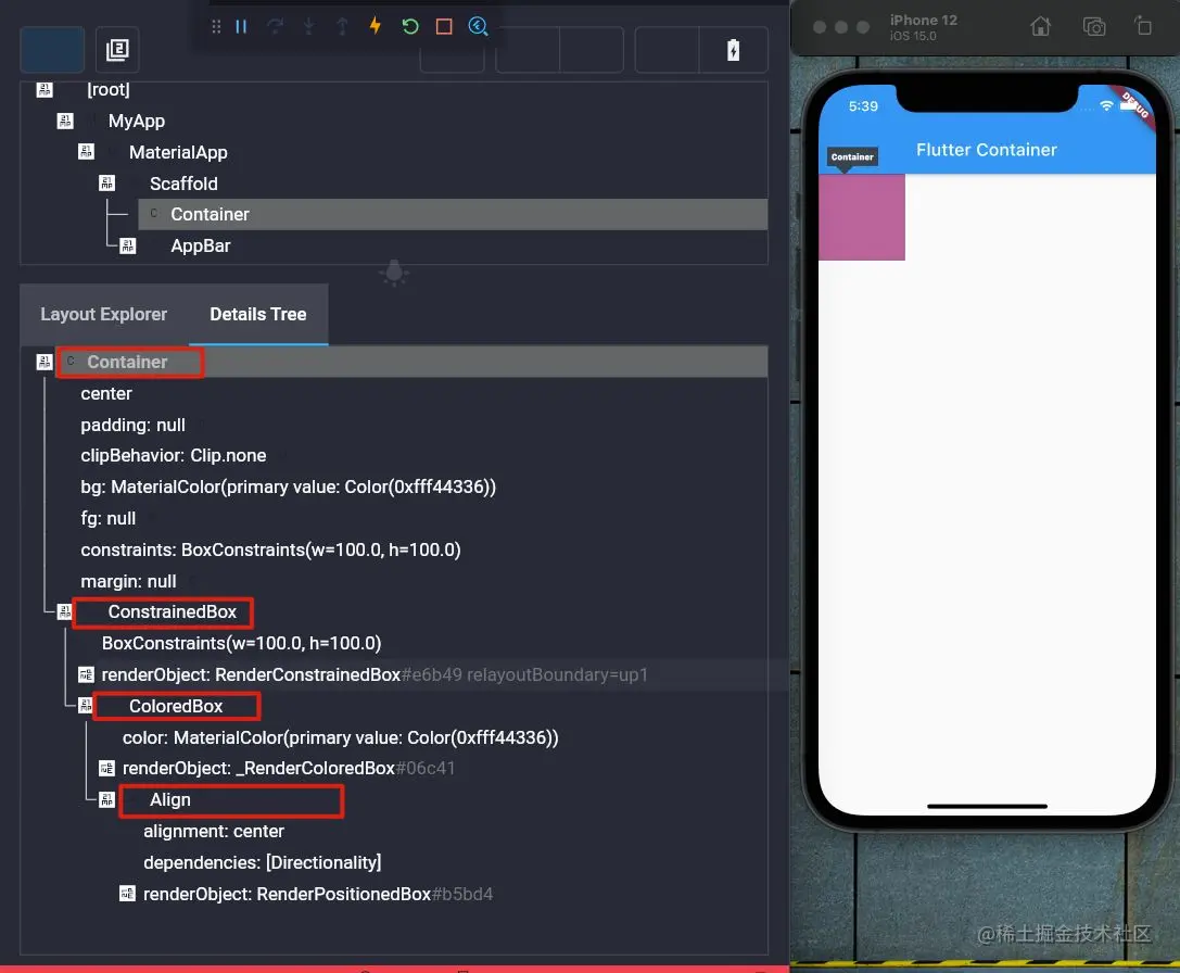 Flutter - 不听话的 Container为什么 Container 设置宽高又无效了？Column 为什么又溢出 - 掘金