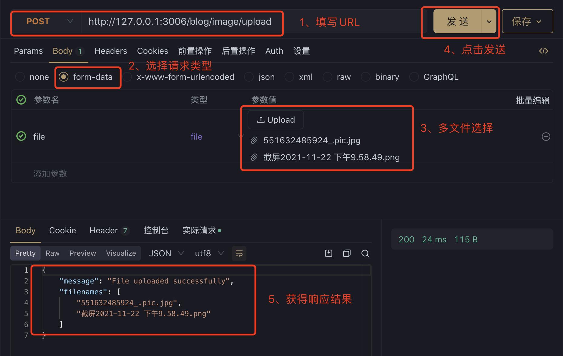 使用 Postman 发送 Post 请求上传文件：完整指南 
