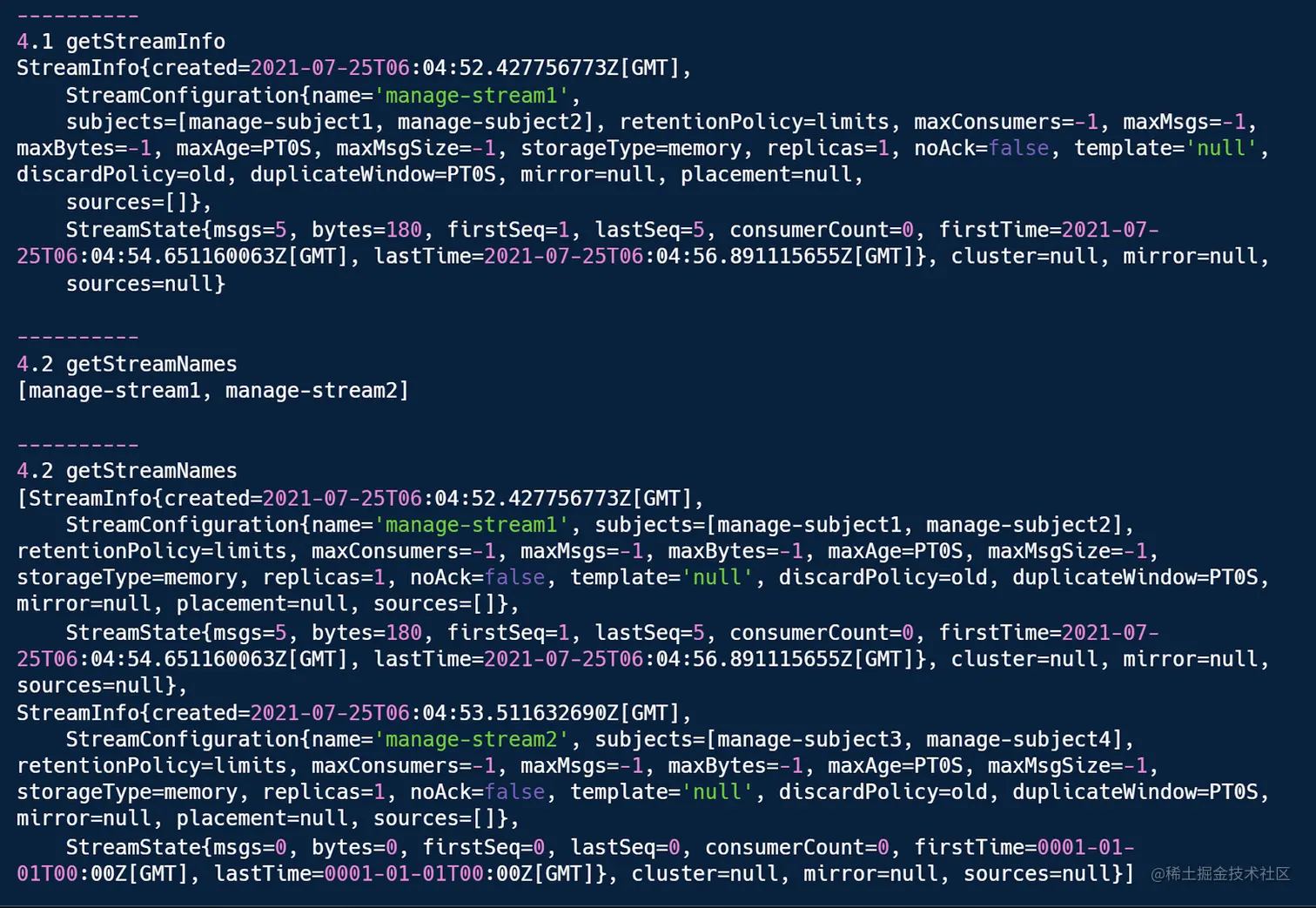 用NATS JetStream在Java中进行异步的Pub/Sub信息传递 简介 当我们构建大规模的分布式应用集群时，我 - 掘金