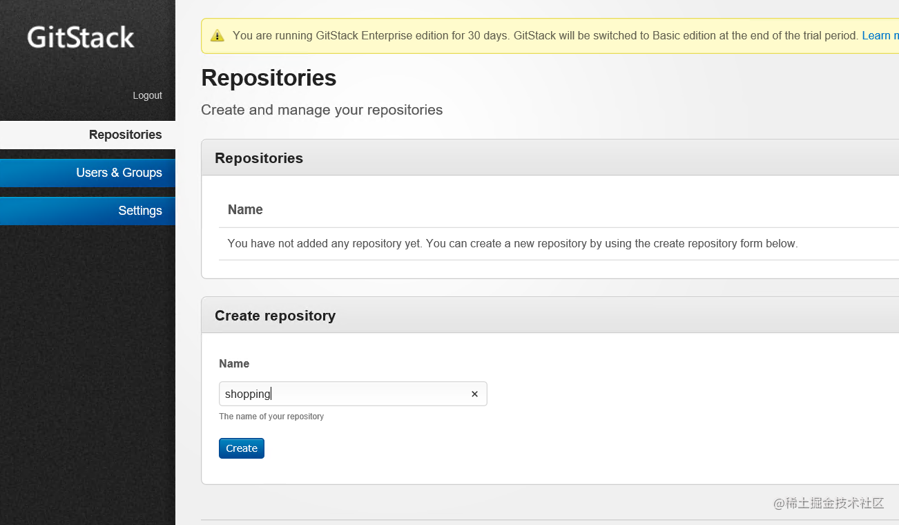 在服务器上搭建gitstack|git使用教程 - 掘金