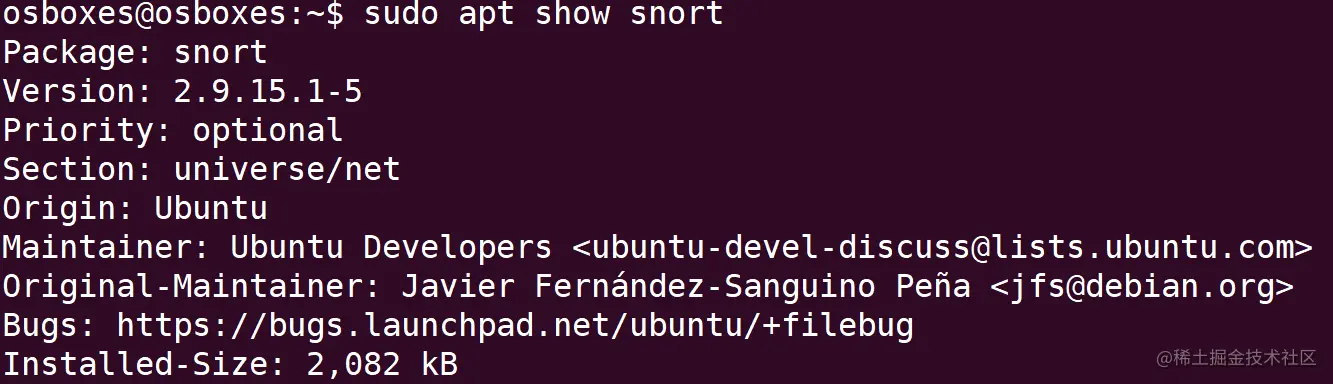 在Ubuntu 上安装和配置Snort 3 NIDS在Ubuntu 上安装和配置Snort 3 NIDS 概述 在本教程 - 掘金