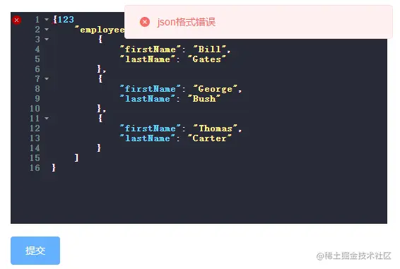 vue-json-editor json编辑器 一、概述 现有一个vue项目，需要一个json编辑器，能够格式化js - 掘金