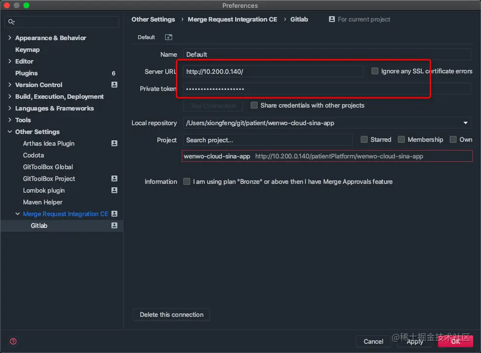 IDEA CodeReview 插件IDEA CodeReview 插件 目前，IDEA官方没有给出gitlab的官方c - 掘金