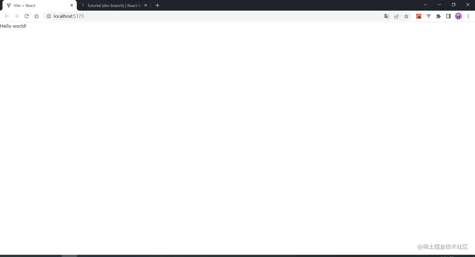 构建 Vite React Router6 实例vite React React Router6 如果需要使 掘金 