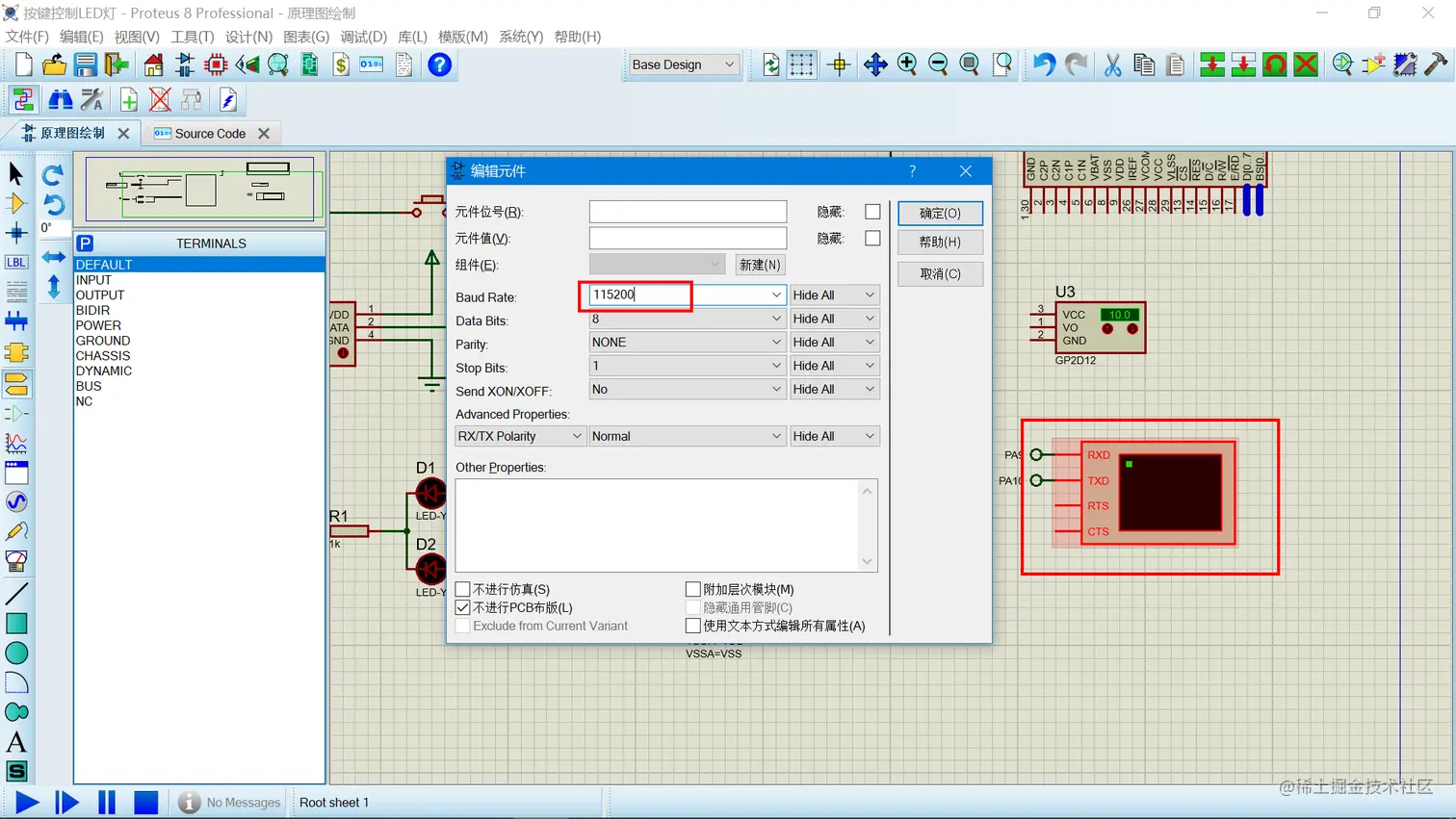 利用Proteus仿真STM32实现DHT11温湿度检测介绍Proteus仿真STM32，读取DHT11采集的温湿度，并 - 掘金