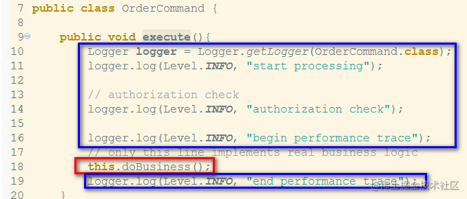 Some practical examples for slice programming (AOP) applications ...
