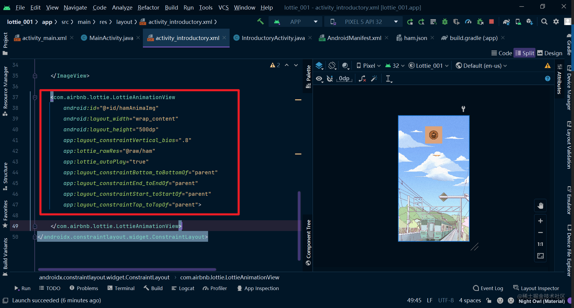 『Android基础控件』Lottie实现复杂动画效果 - 掘金