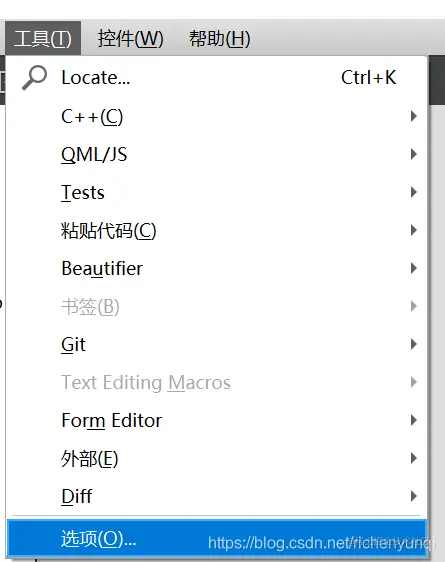 Qt Creator配置clang Format格式化代码插件clang Format 是一种格式化代码的插件，可用于格 掘金