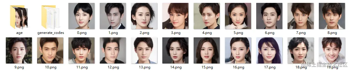 StyleGAN 生成 AI 虚拟人脸，再也不怕侵犯肖像权用 StyleGAN 技术无限生成 AI 人脸，再也不怕肖像权 - 掘金