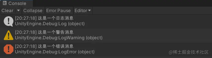 Unity项目中用StreamWriter文件实现日志管理、记录介绍下Unity中Debug日志类，通过StreamWr - 掘金
