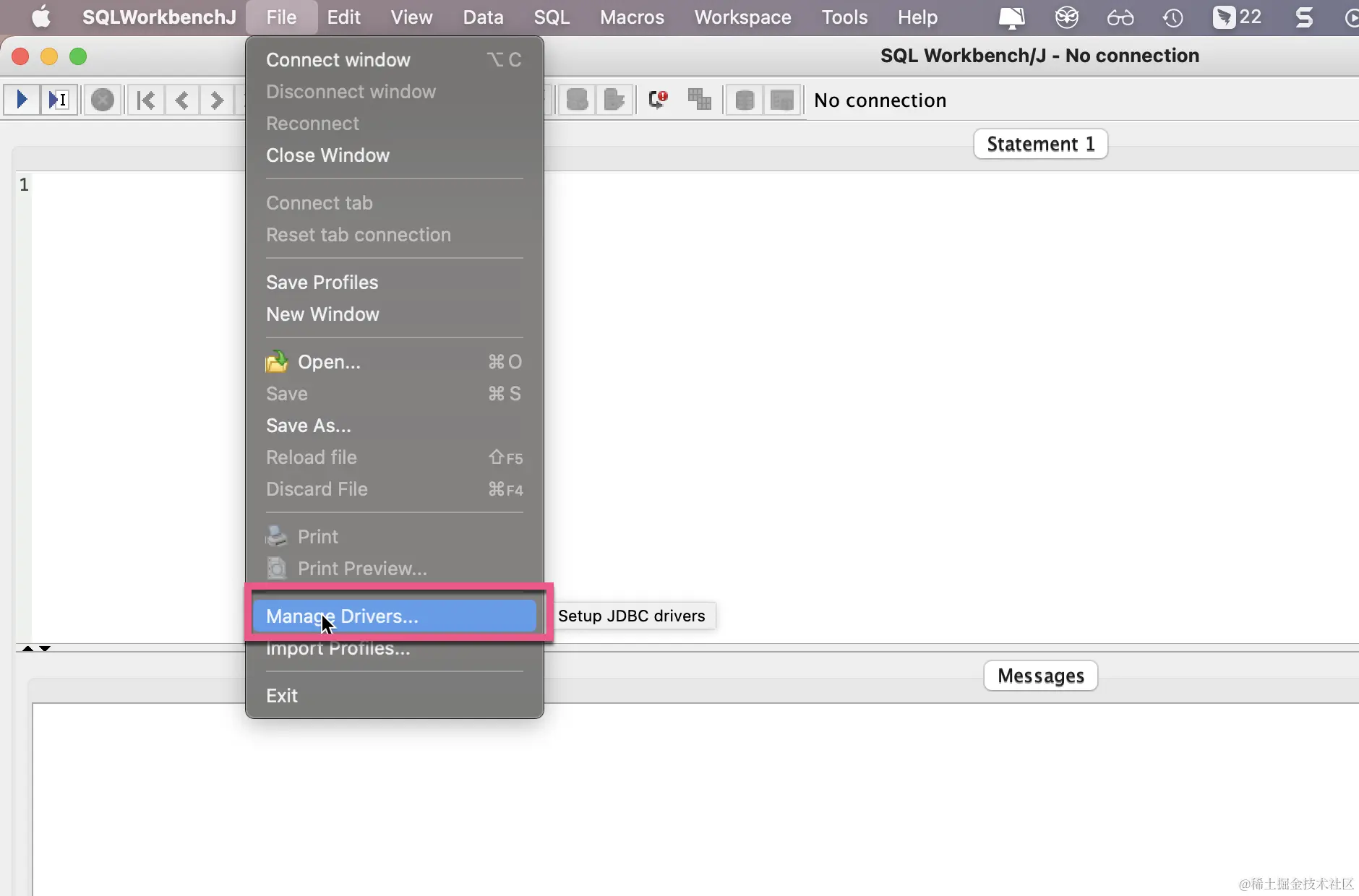 Elasticsearch：使用 JDBC client 连接到 Elasticsearch我详细地描述了如何使用 SQ - 掘金