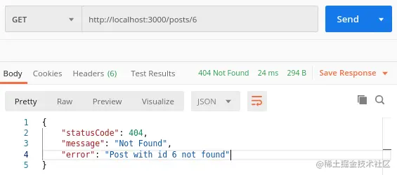 API with NestJS #4. Error handling and data validationExcept - 掘金