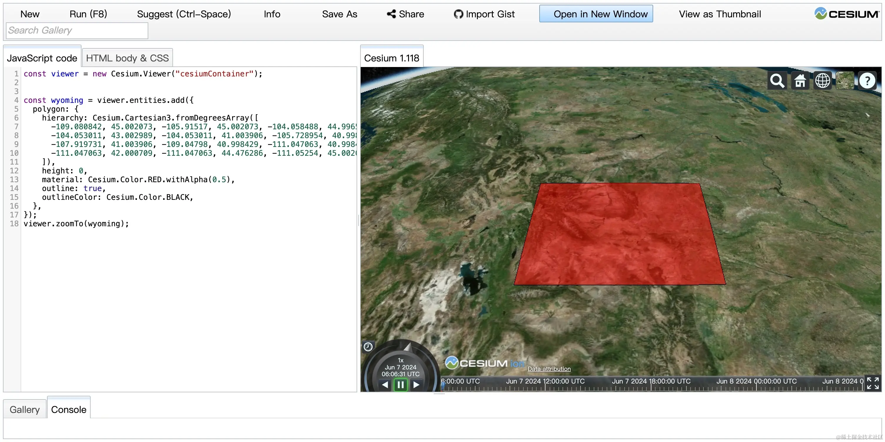CesiumJS 实体（Entity）创建指南本教程将学习使用 CesiumJS 中的 Entity API 来绘制空间 - 掘金