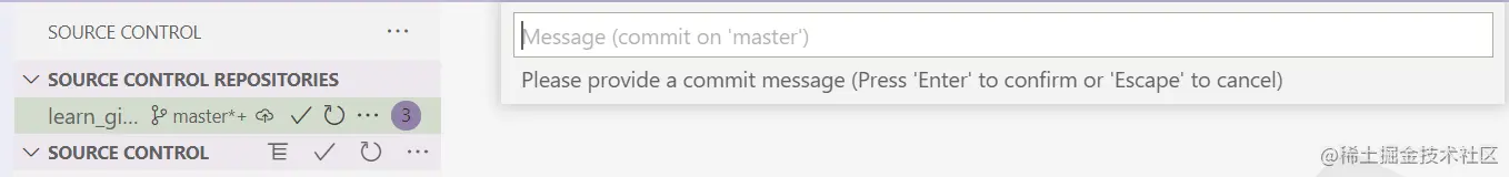 VSCode上的Git使用手记（持续更新ing...）VSCode上的Git使用手记（持续更新ing...） VSCod - 掘金
