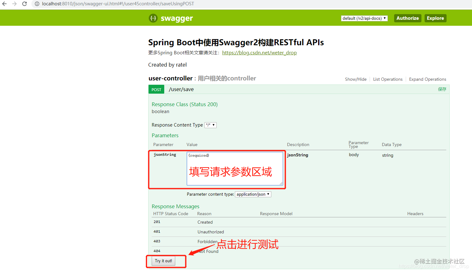 swagger系列教程一 - 掘金