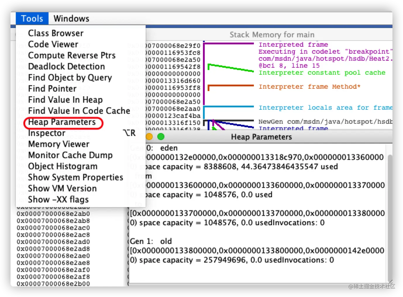 JVM系列之：关于HSDB的一点心得之前未接触过 HSDB 工具，在深入学习反射时，研究其源码时需要了解生成的字节码文件 - 掘金