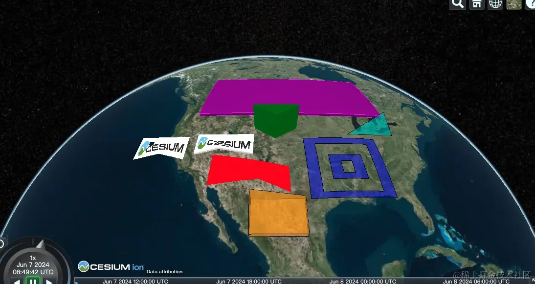 CesiumJS 实体（Entity）创建指南本教程将学习使用 CesiumJS 中的 Entity API 来绘制空间 - 掘金