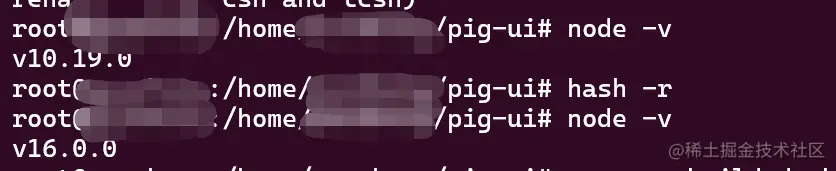 如何升级node到指定的版本?在启动某项目时，遇到了如下的问题，经查询是因为node版本号过低导致的，那该如何把node - 掘金