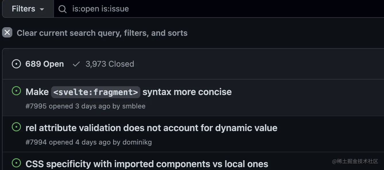 一文讲透前端新秀 svelte通过阅读本文，可以快速全面了解 svelte 的优缺点，社区支持，基础使用及核心原理,同时 - 掘金