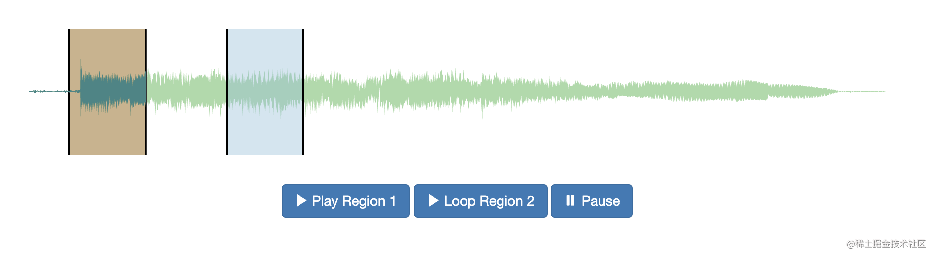 上手wavesurfer.js这篇就够了 - 掘金