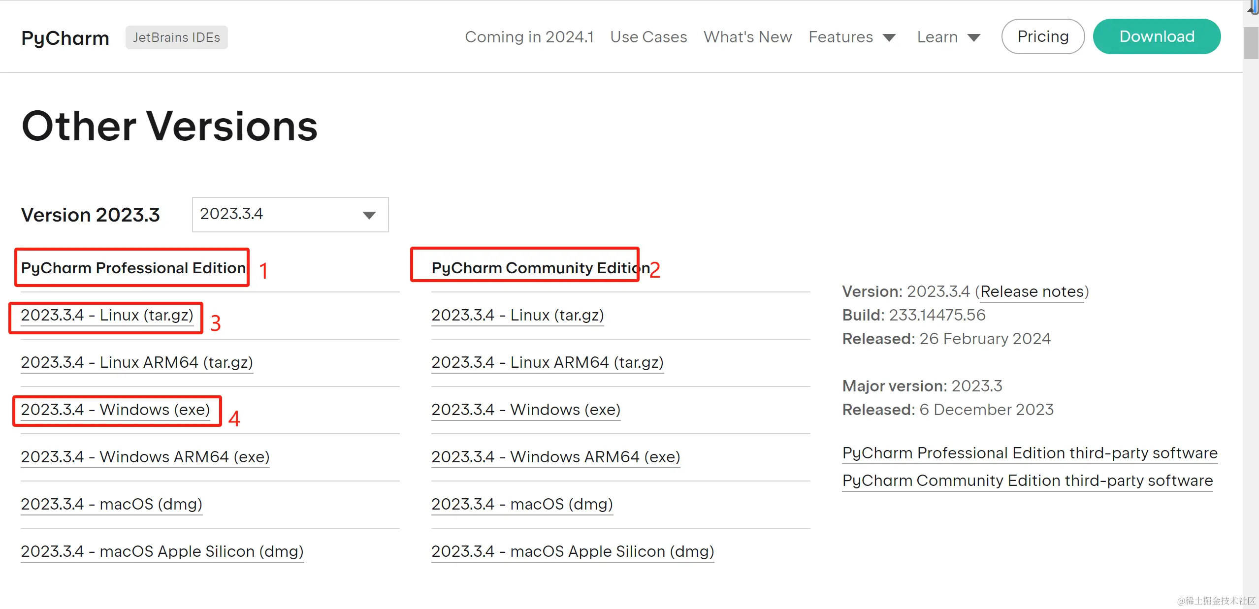 最新版pycharm专业版（2023.3.4）环境安装以及永久使用方法大家好，我是程序锅。 随着ChatGPT等大模型技 - 掘金