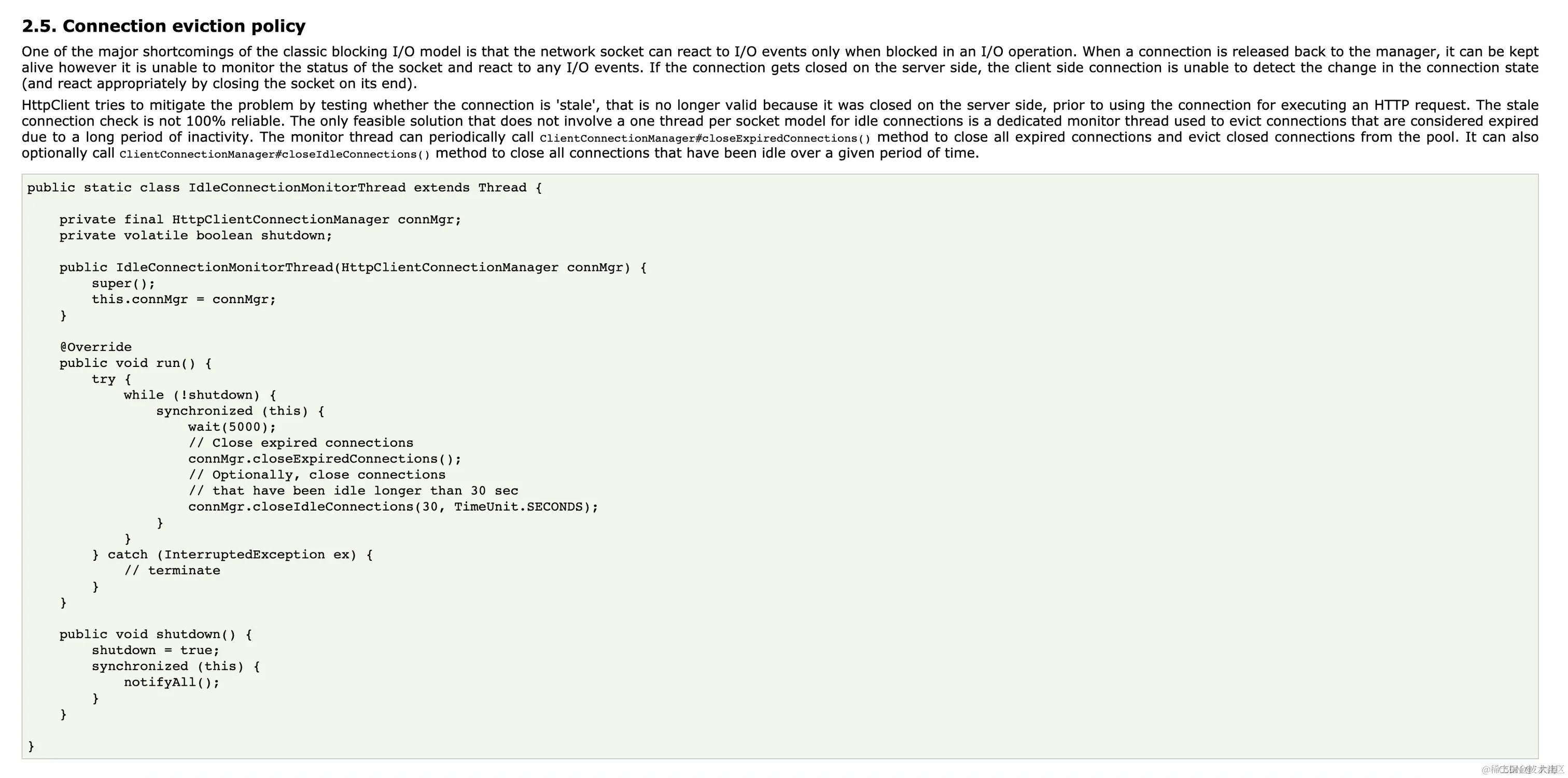 使用HttpClient请求超时- I/O exception (java.net.SocketException) caught when processin - 掘金