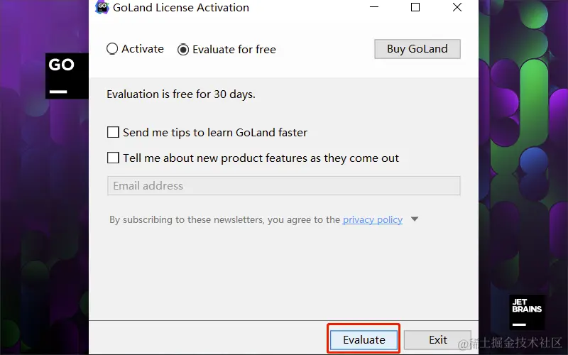 破解Goland就是这么简单破解Goland就是这么简单 Goland作为Go开发利器，现在破解越来越麻烦了，我试了很多 - 掘金