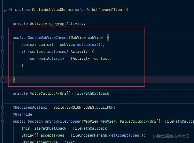 Android WebView 实现文件选择、拍照、录制视频、录音Android中的WebView如果不进行相应的设置, - 掘金