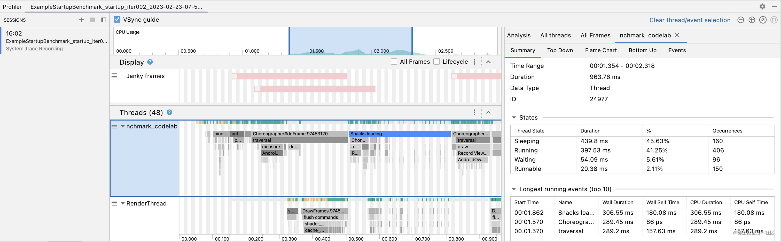 使用 Macrobenchmark 测试 Android 应用性能 - 掘金