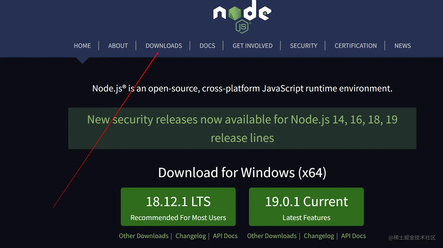 安装nodejs的详细流程保姆级踩了无数次坑开启掘金成长之旅！这是我参与「掘金日新计划 · 2 月更文挑战」的第 N 掘金 