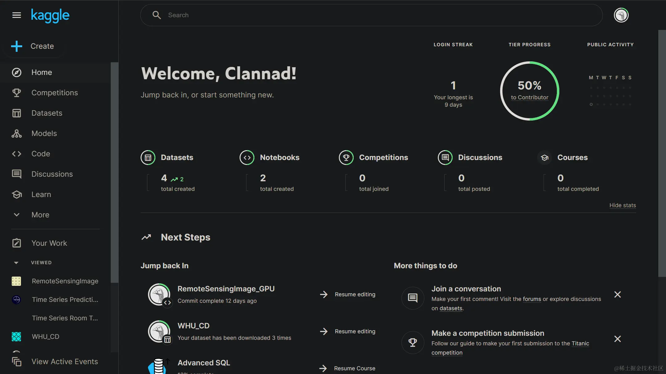Kaggle训练模型教程Kaggle免费GPU的简易使用教程。 包含数据集、模型代码的上传，数据集和模型的挂载，调试运行 - 掘金