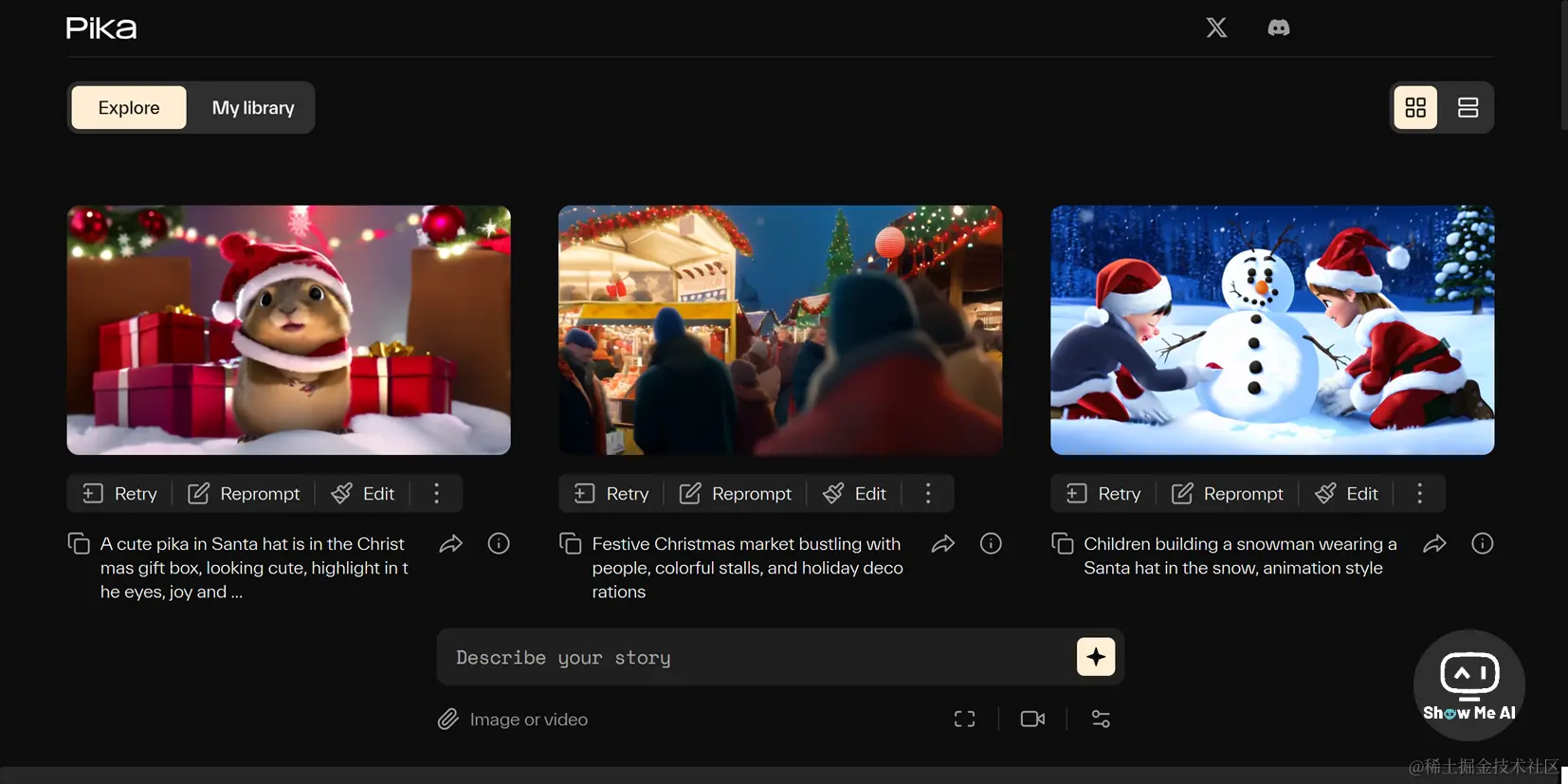 再薅！Pika全球开放使用；字节版GPTs免费不限量；大模型应用知识地图；MoE深度好文；2024年AIGC发展轨迹；李飞飞最新自传 | ShowMeAI日报 - 掘金