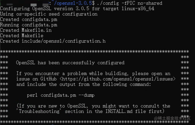 WSL（Linux）上安装openssl编译静态库及其使用 - 掘金